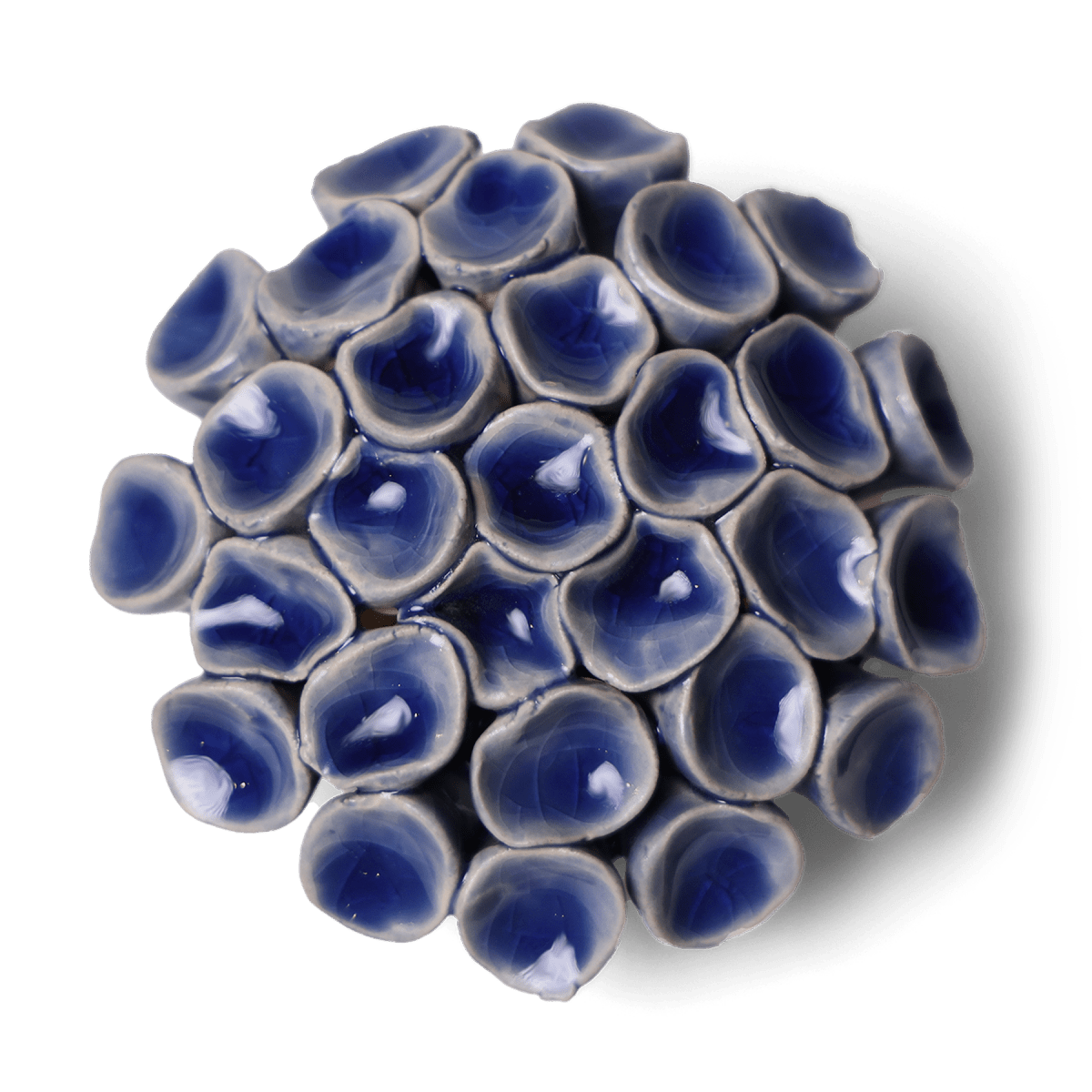 Ceramic Flower Medium Blue 12 – Chive UK Wholesale