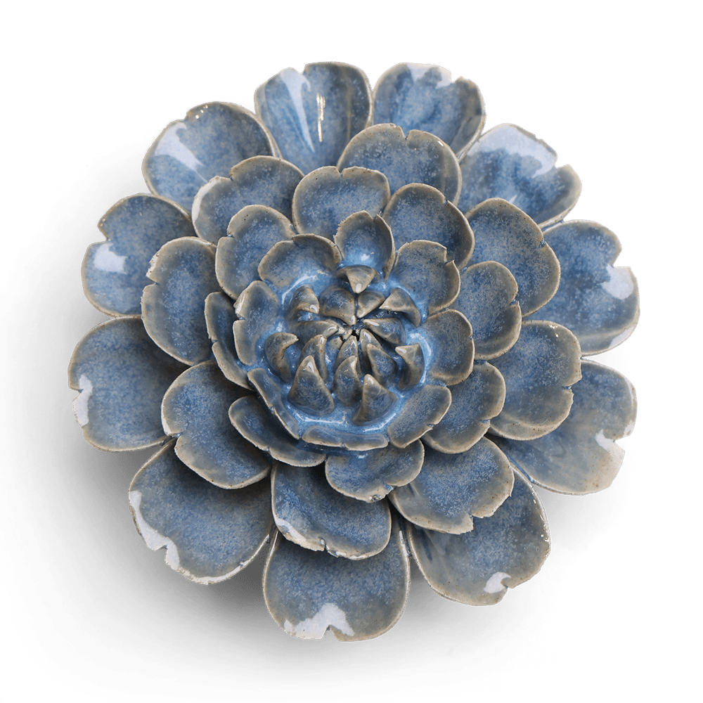 Japan Ceramic Flower Blue Cosmos – Chive UK Wholesale
